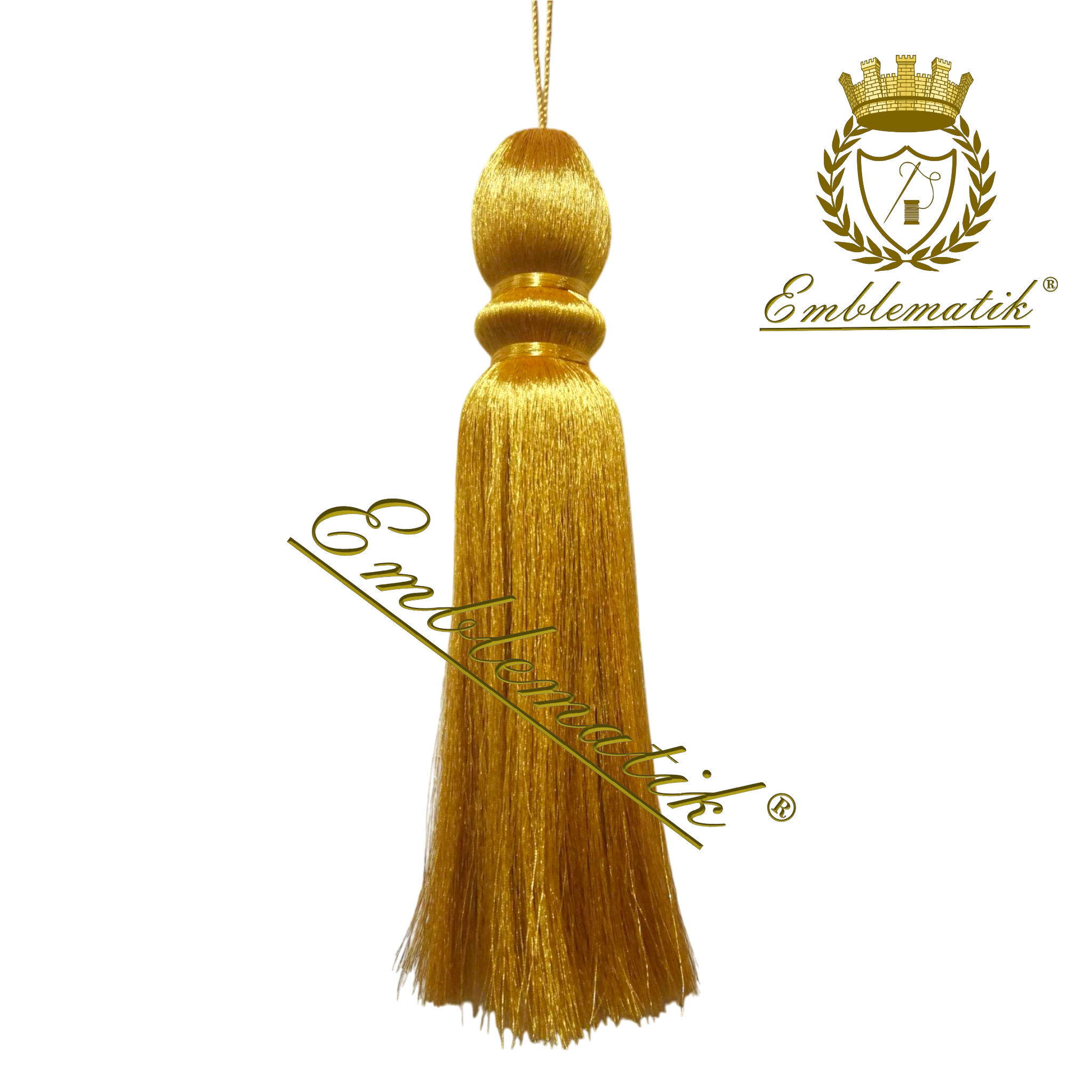 Metallic Tassel 25cm High for Altar Table – Emblematik by Pasamanerias ...
